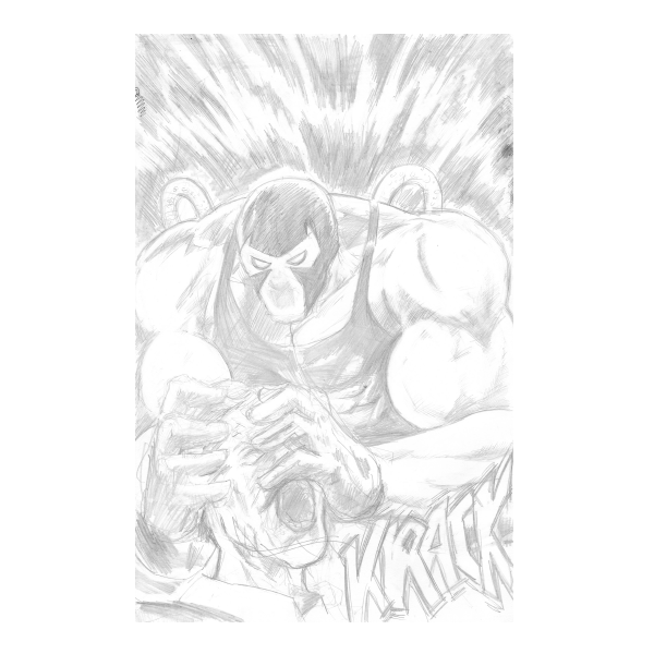 Exclusive Bane & Alfred Drawing by Jay Taylor - 11x17 Artwork — On the ...