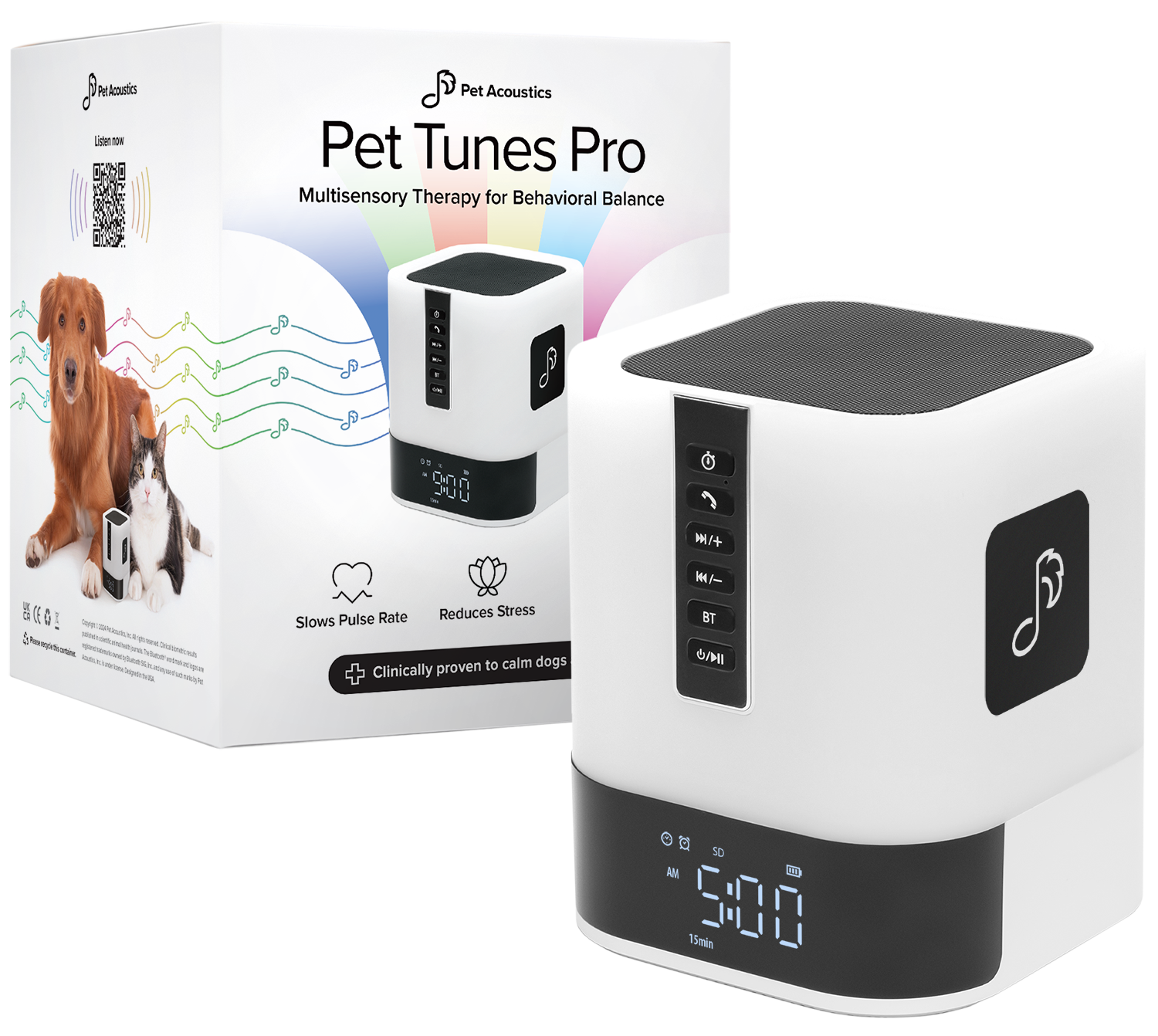 Pet Tunes Pro | Multi-Sensory Music for Dogs and Cats — Pet Acoustics