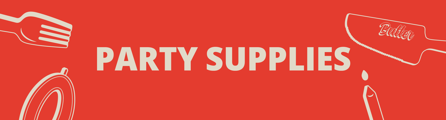 Party Supplies | Butter Bake Shop