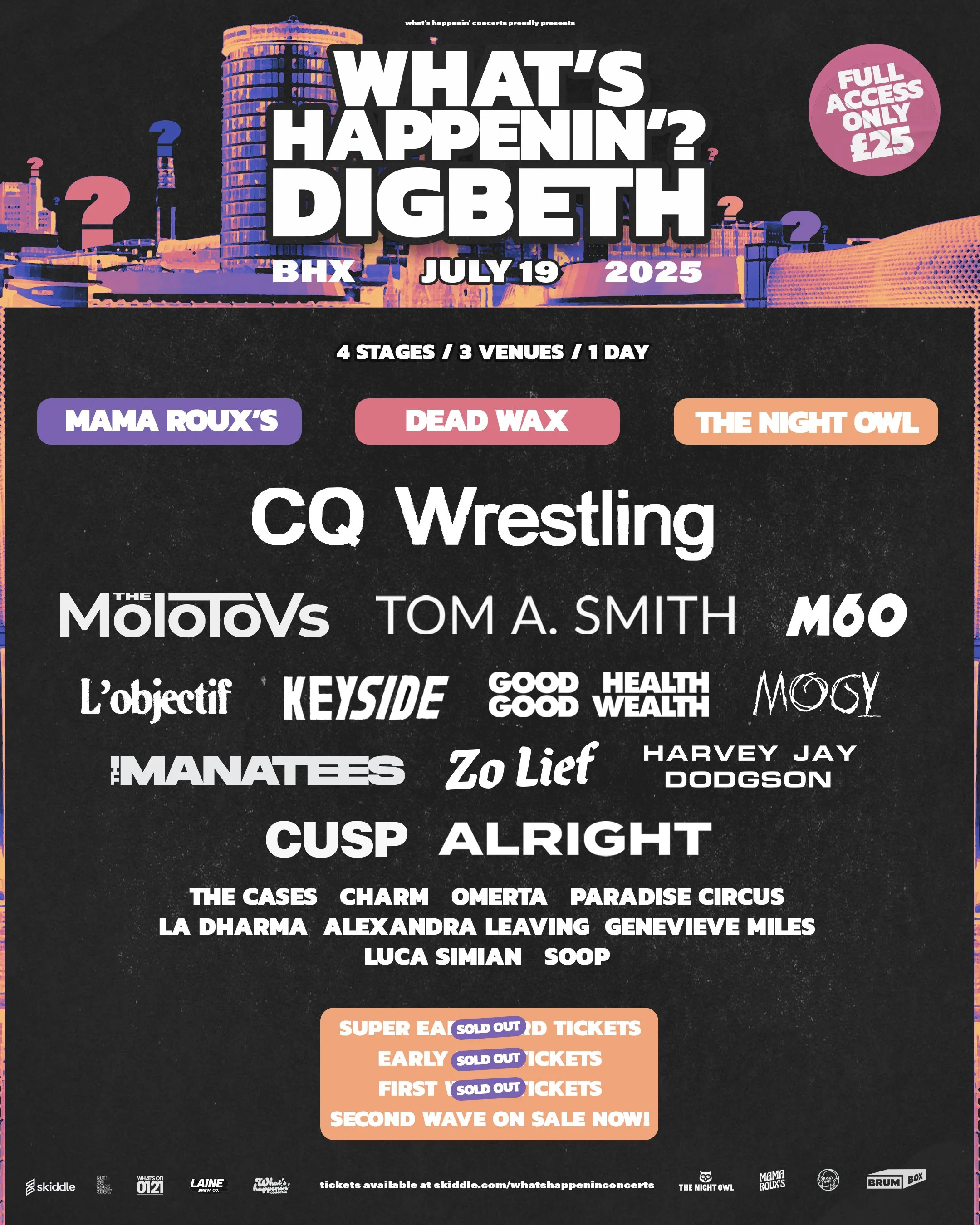 What's Happenin'? Digbeth — Dead Wax Digbeth
