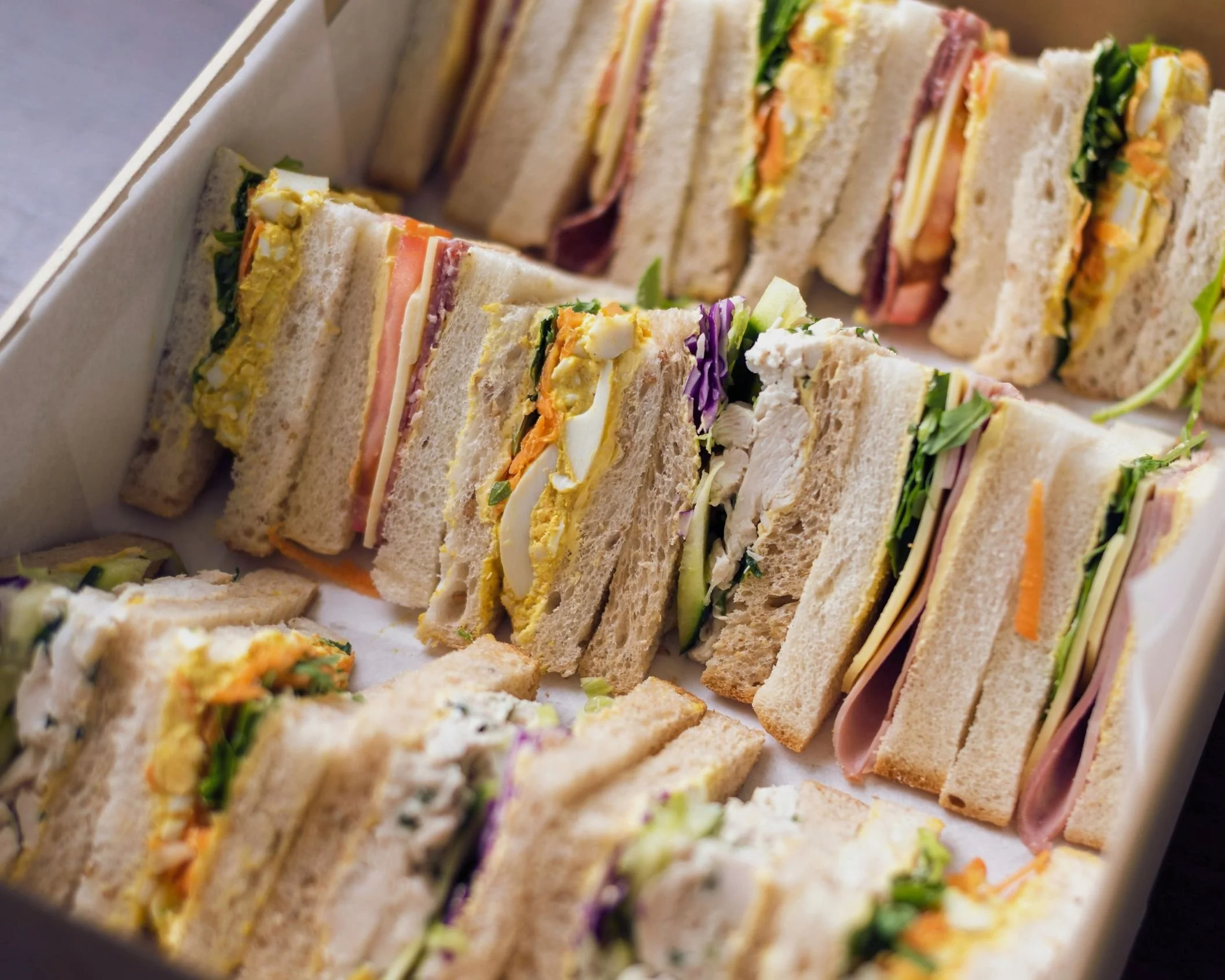 High-Tea Sandwiches - Party Platters - Catering Toronto