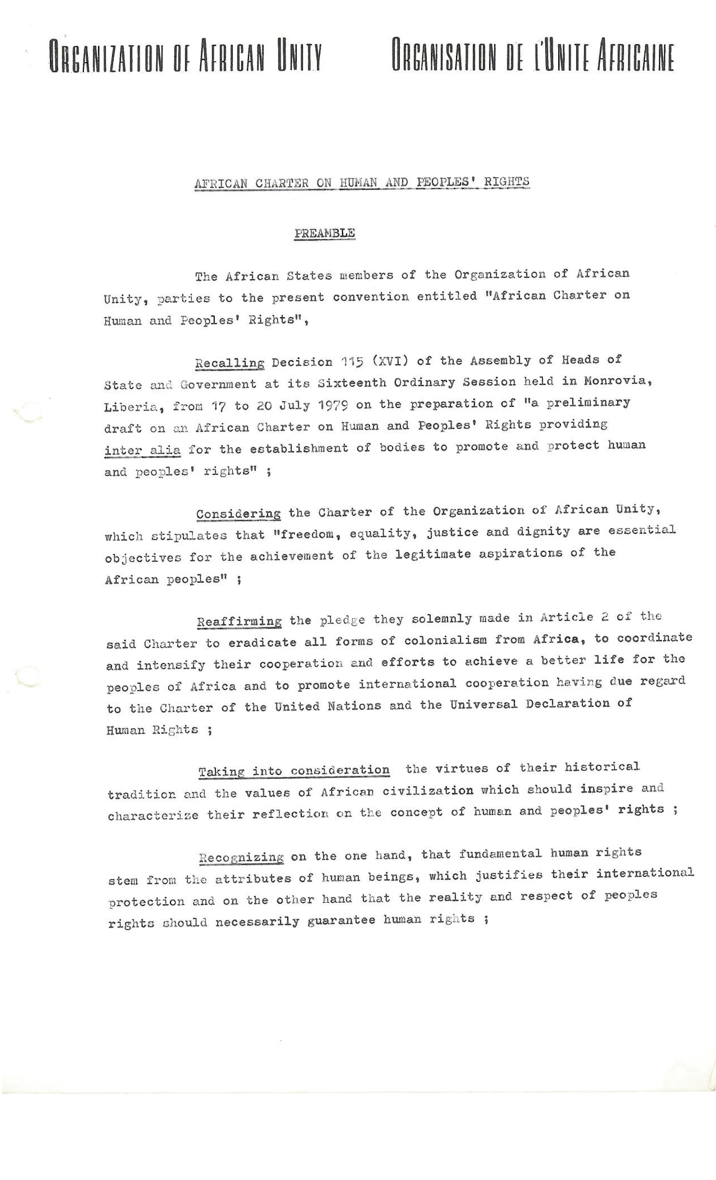The African Union and the African Diaspora - Tracking the AU 6th Region ...