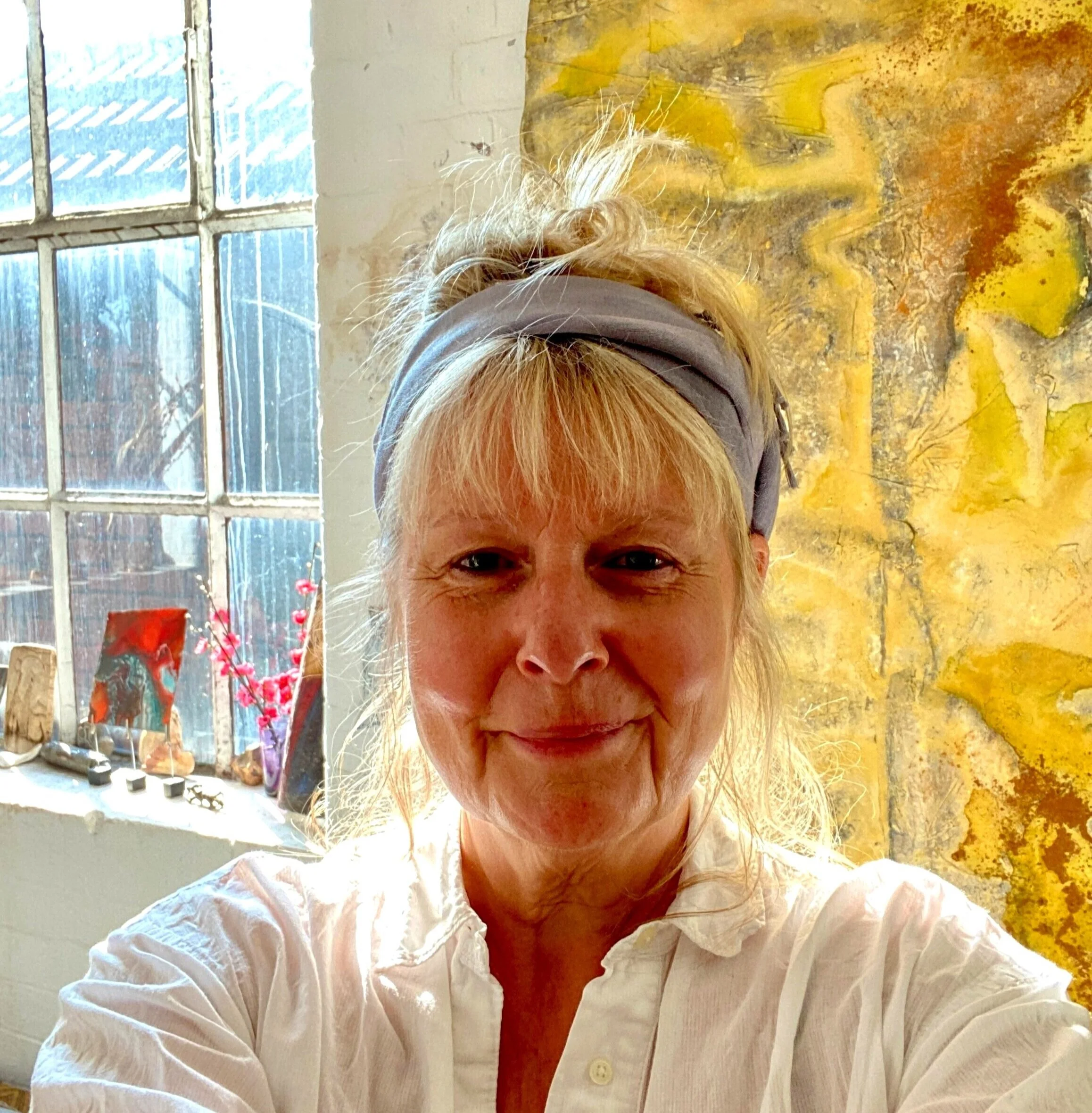 EarthWorks | Abstract Spiritual Paintings — SUZETTE CLOUGH PAINTINGS