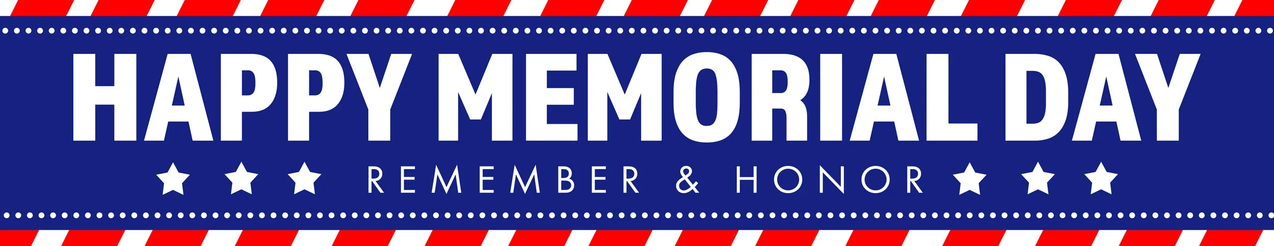Memorial Day Banner