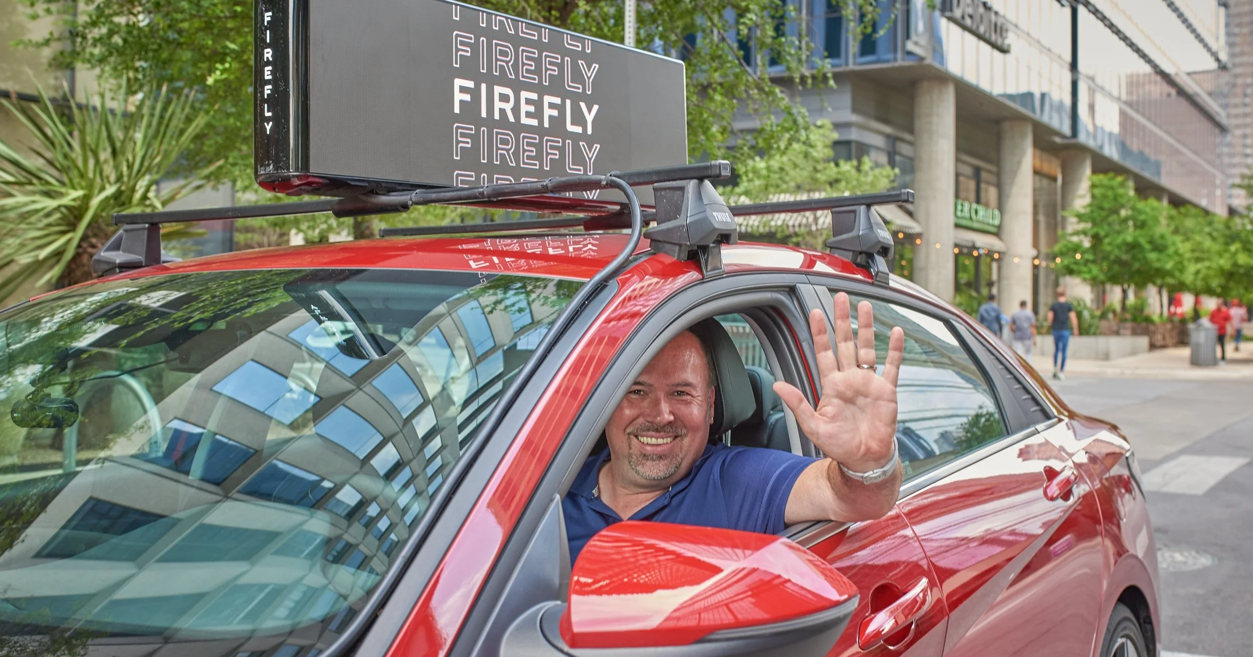 Earn Money While Driving: Firefly Advertising for Taxi, Rideshare ...