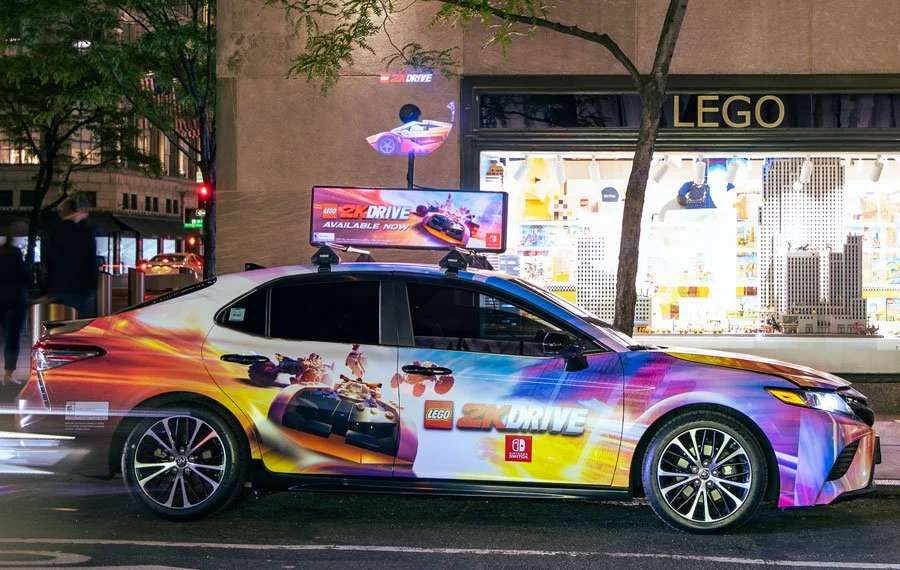 Around Car Advertising | Firefly