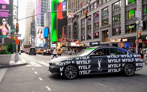 Luxury in Simplicity: How Firefly’s Car Wrap Advertising Made Sure YSL ...