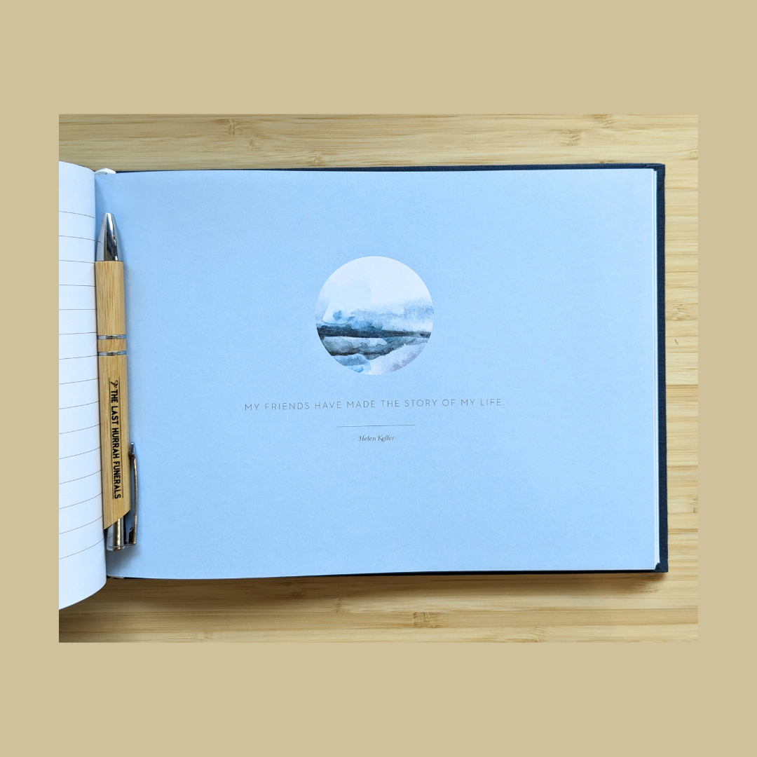 Watercolour Memorial Book — THE LAST HURRAH