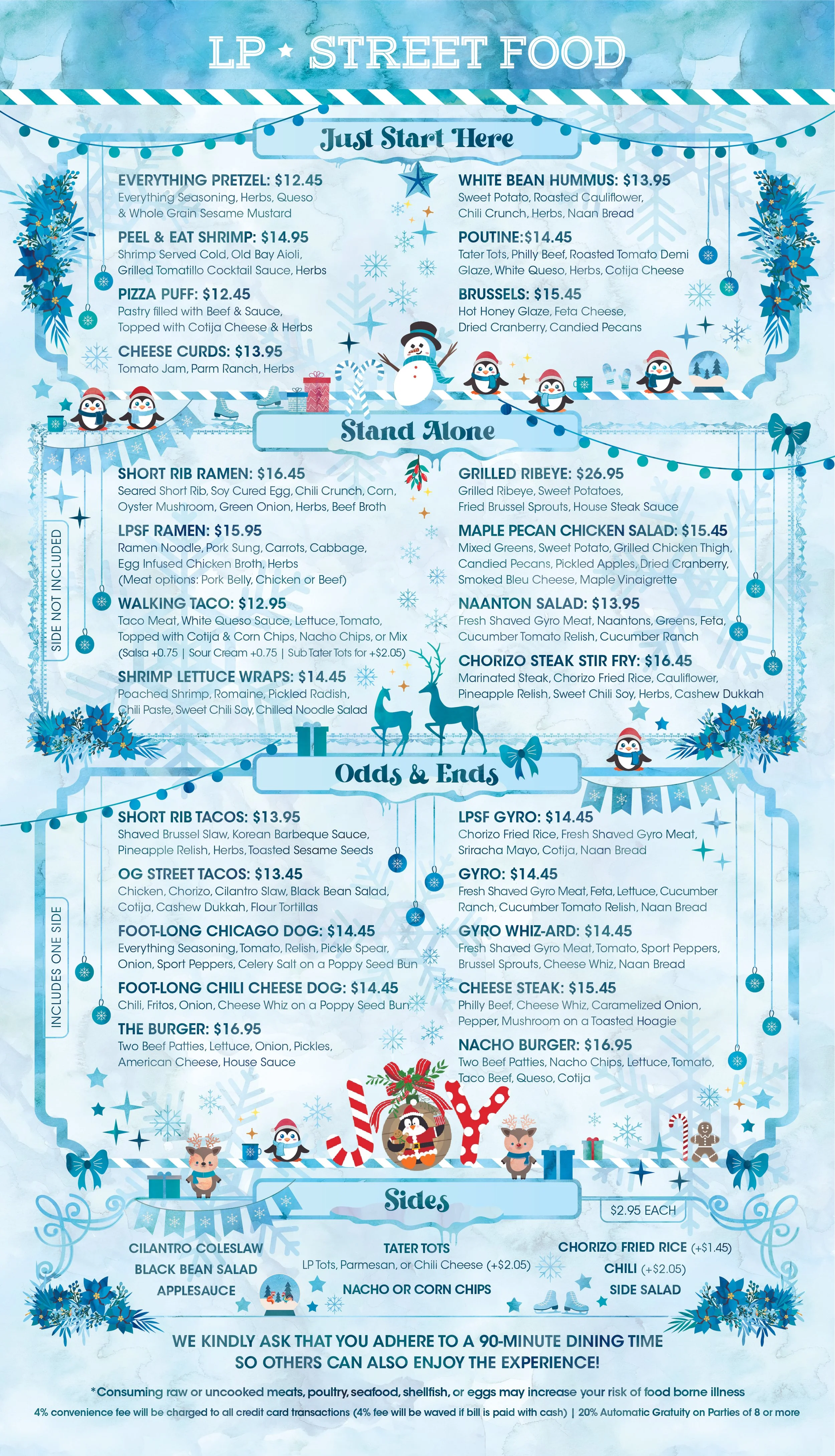Menus — LP Streetfood