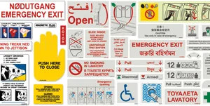 Aircraft Placards — REVACC Aerospace Cabin Solutions- Carpet - Vinyl ...