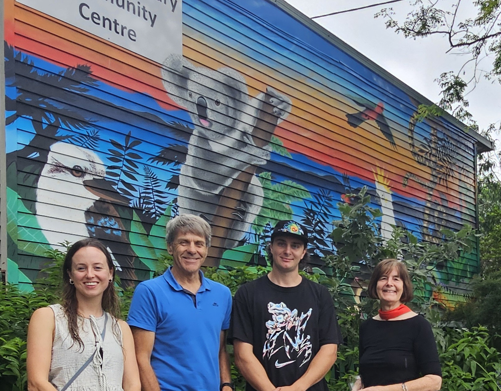 New Mapleton mural celebrates local wildlife — The Sunshine Valley Gazette