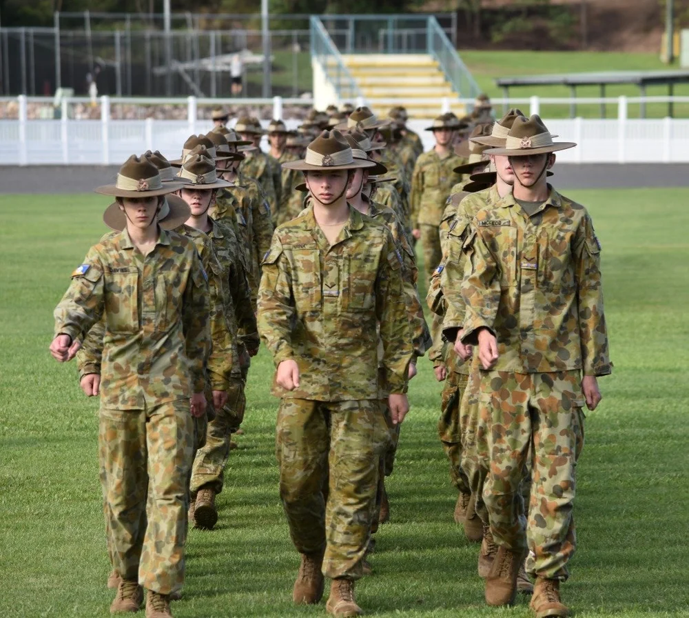 Local cadets in historical march-out parade — The Sunshine Valley Gazette