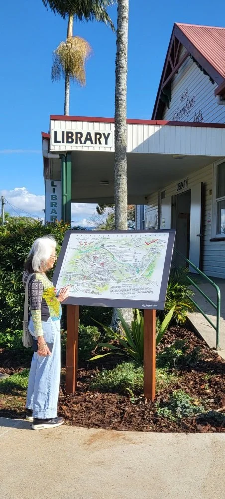 Town Map puts finishing touches to Woombye streetscaping — The Sunshine ...