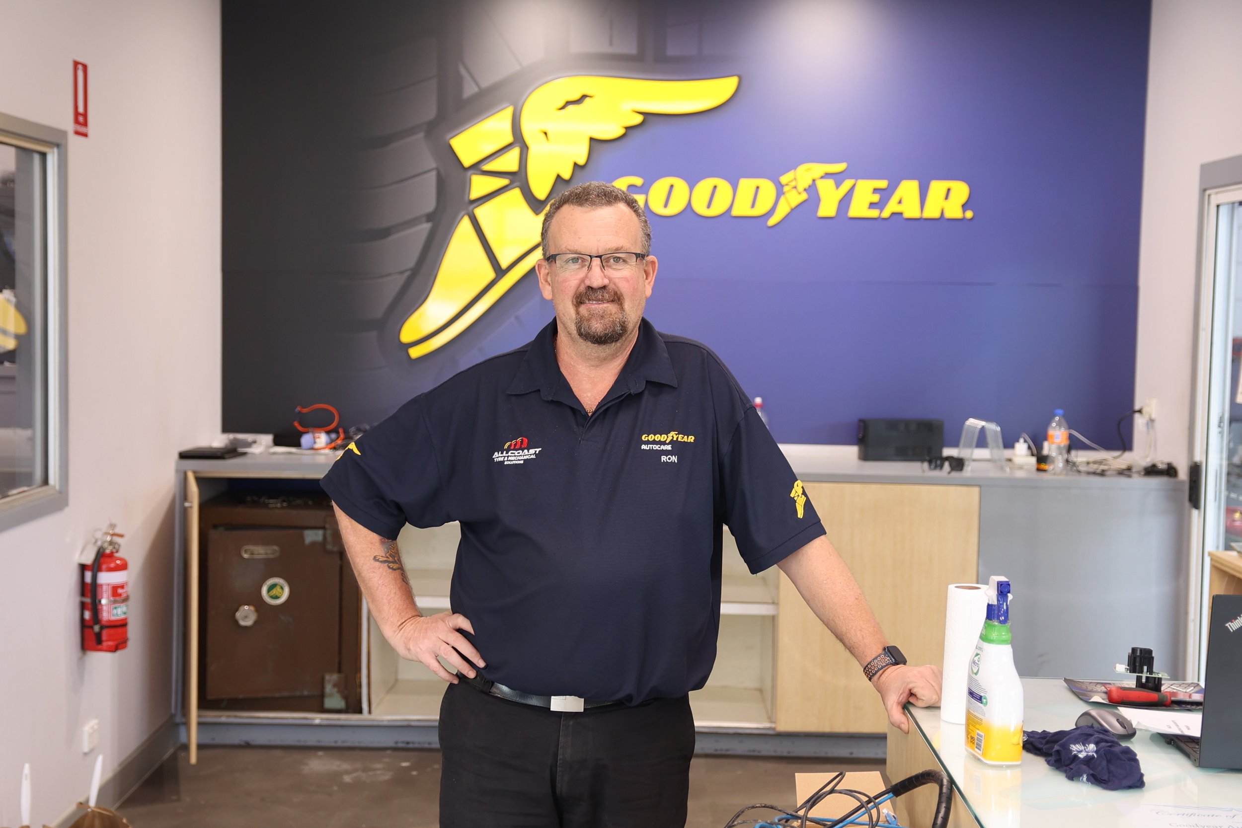 Floating tyres greet workers after downpour — The Sunshine Valley Gazette