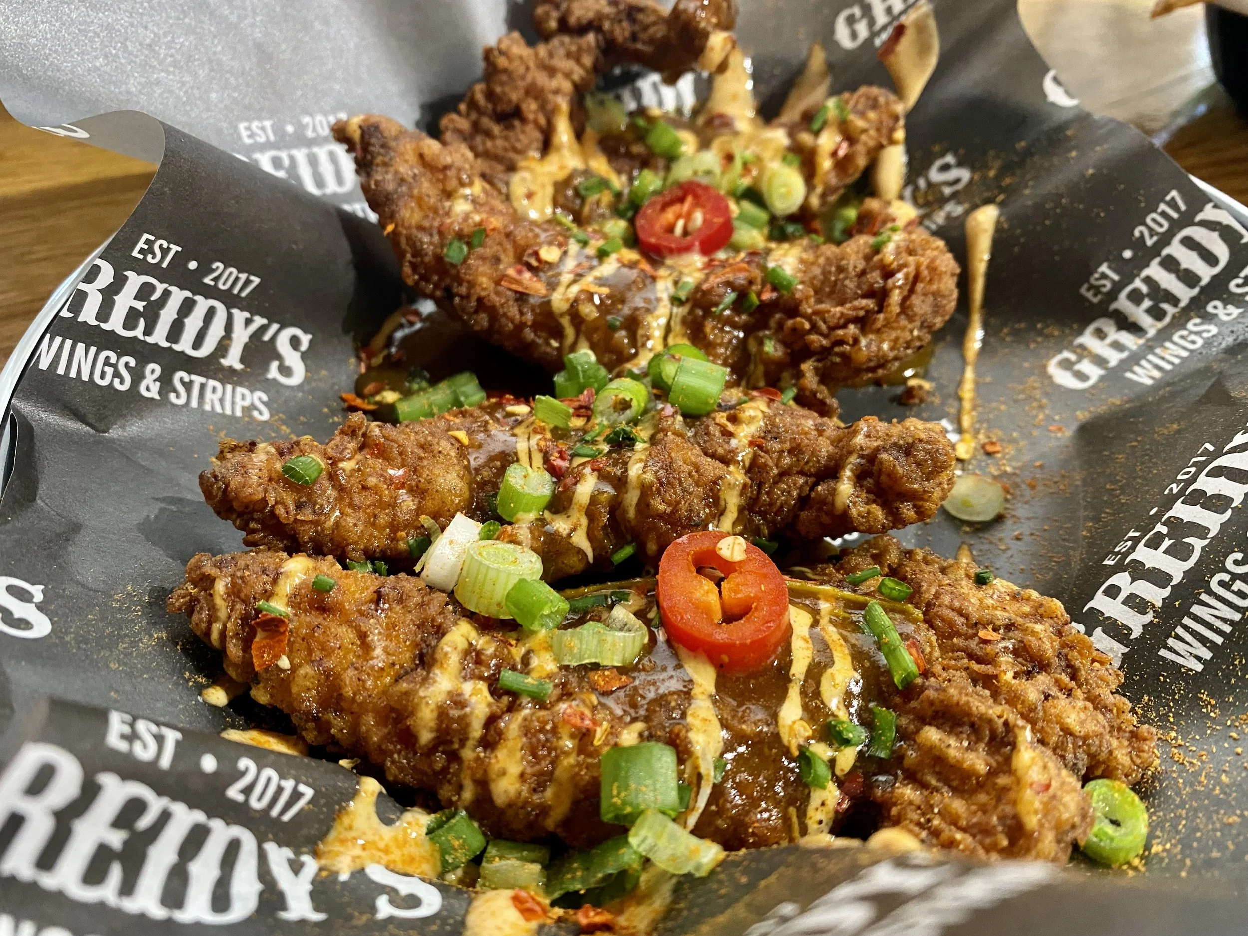 Greidy's Wings and Strips — SNEAKY DINER