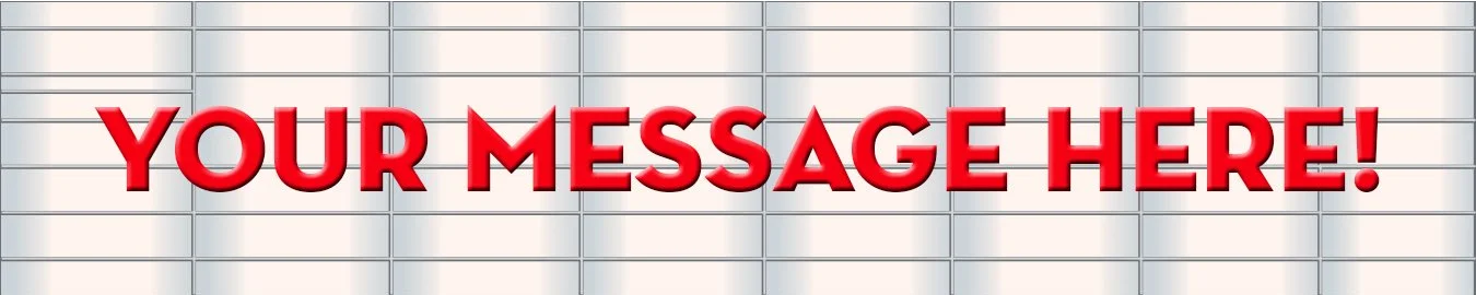 Marquee Messages — Reg Lenna