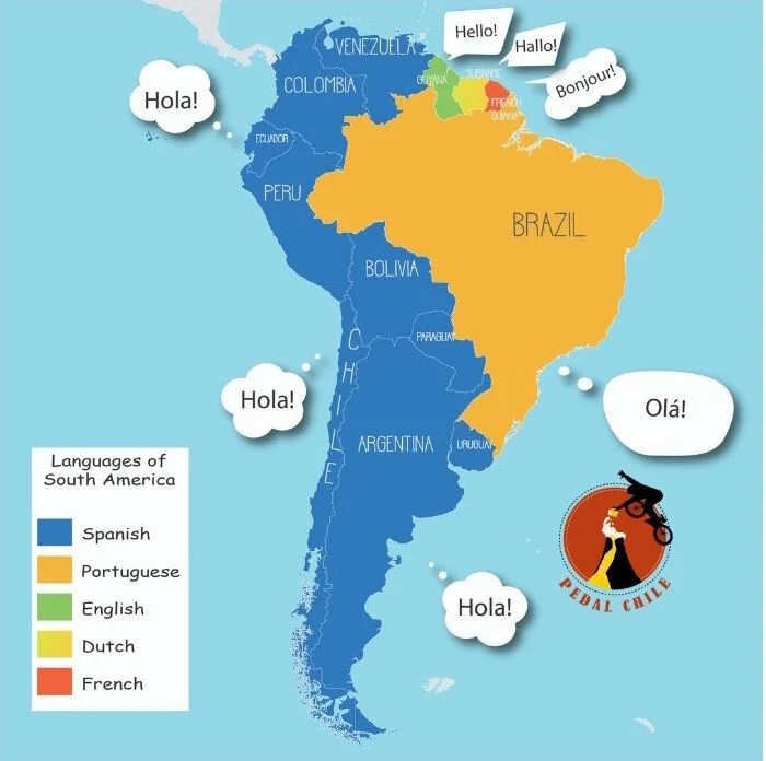 Do They Speak Spanish In Brazil Pedal Chile