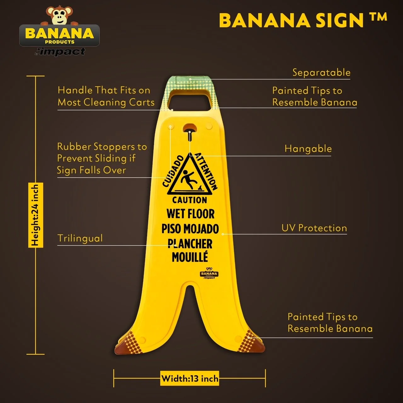 Banana Safety Cones and Wholesale PPE