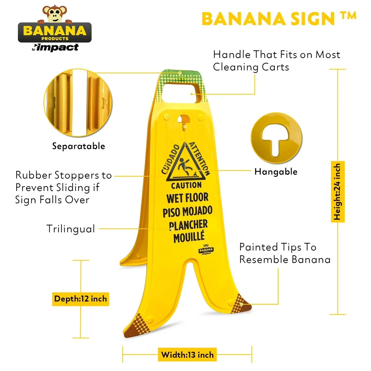 Banana Safety Cones and Wholesale PPE