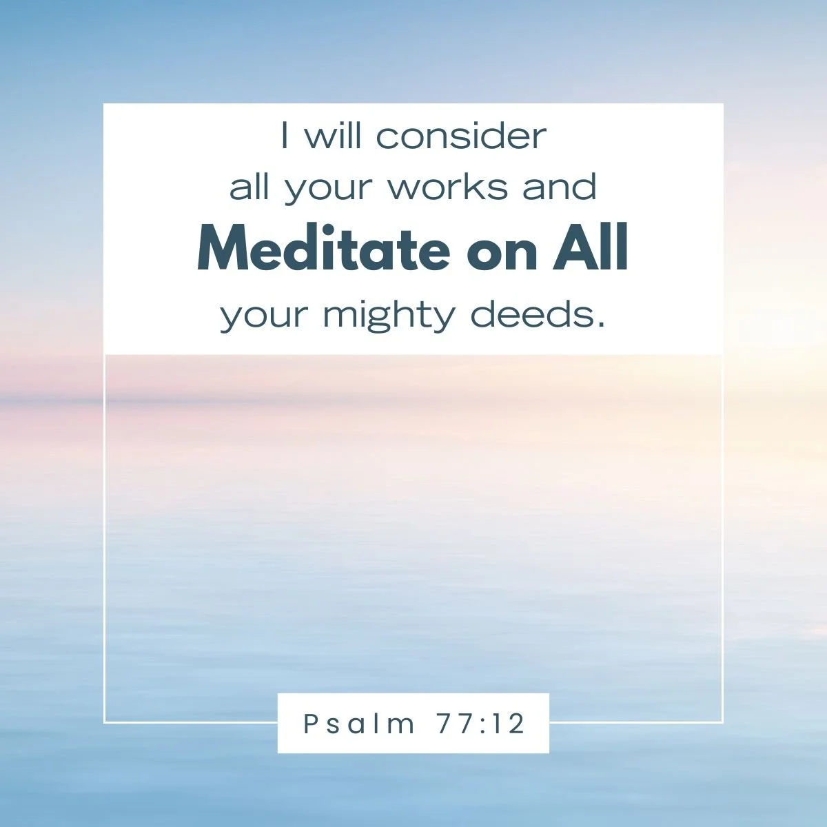 Biblical Meditation: 28 Powerful Verses to Strengthen Your Faith