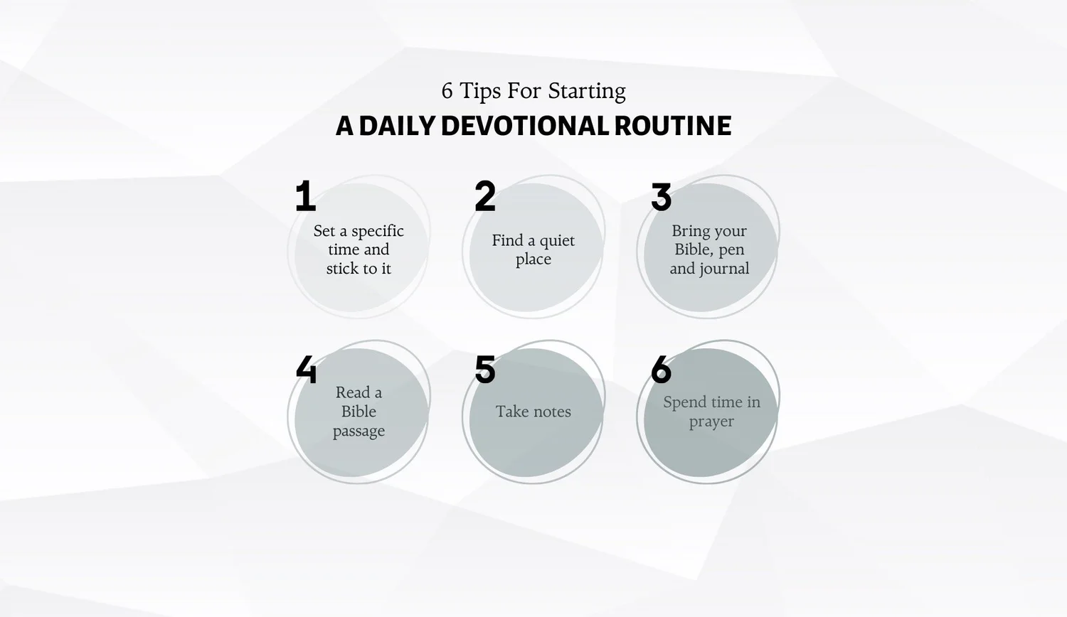 6 Tips For Starting a Daily Devotional Routine