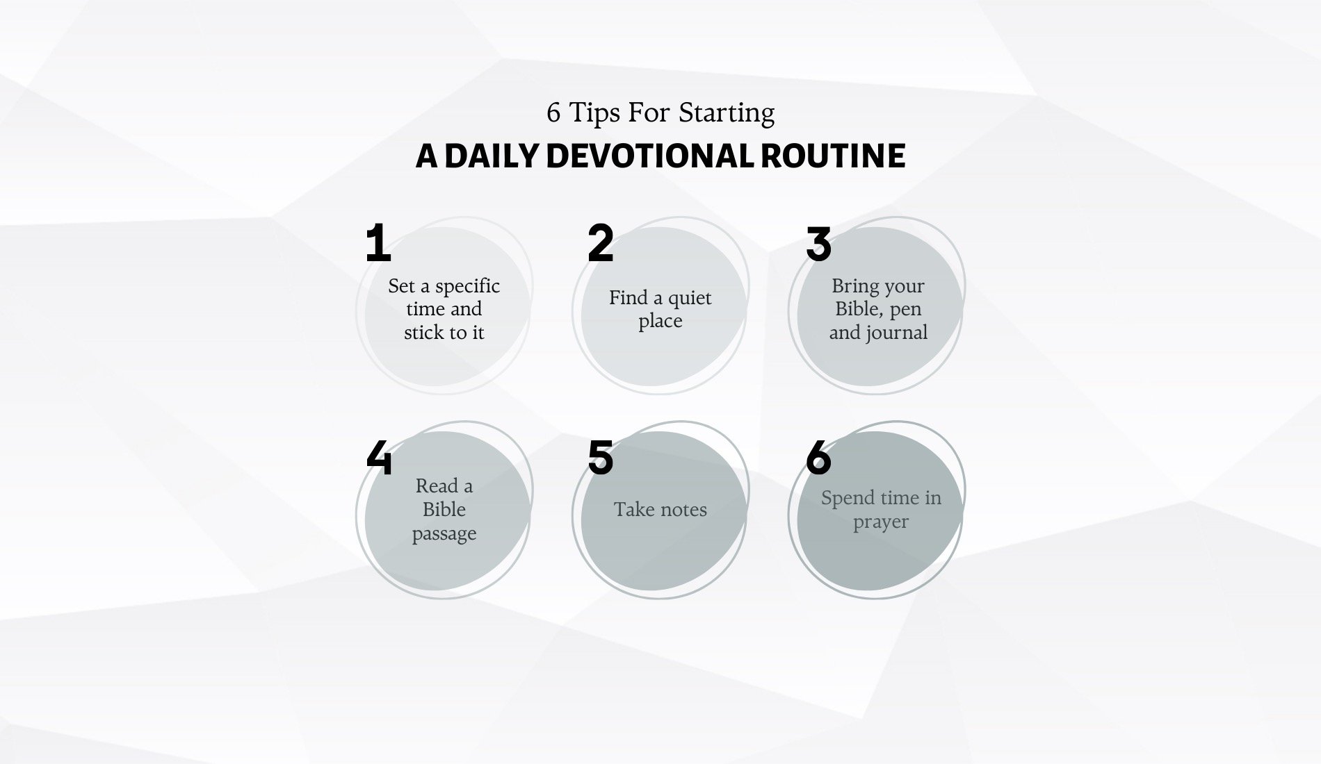 6 Tips For Starting a Daily Devotional Routine