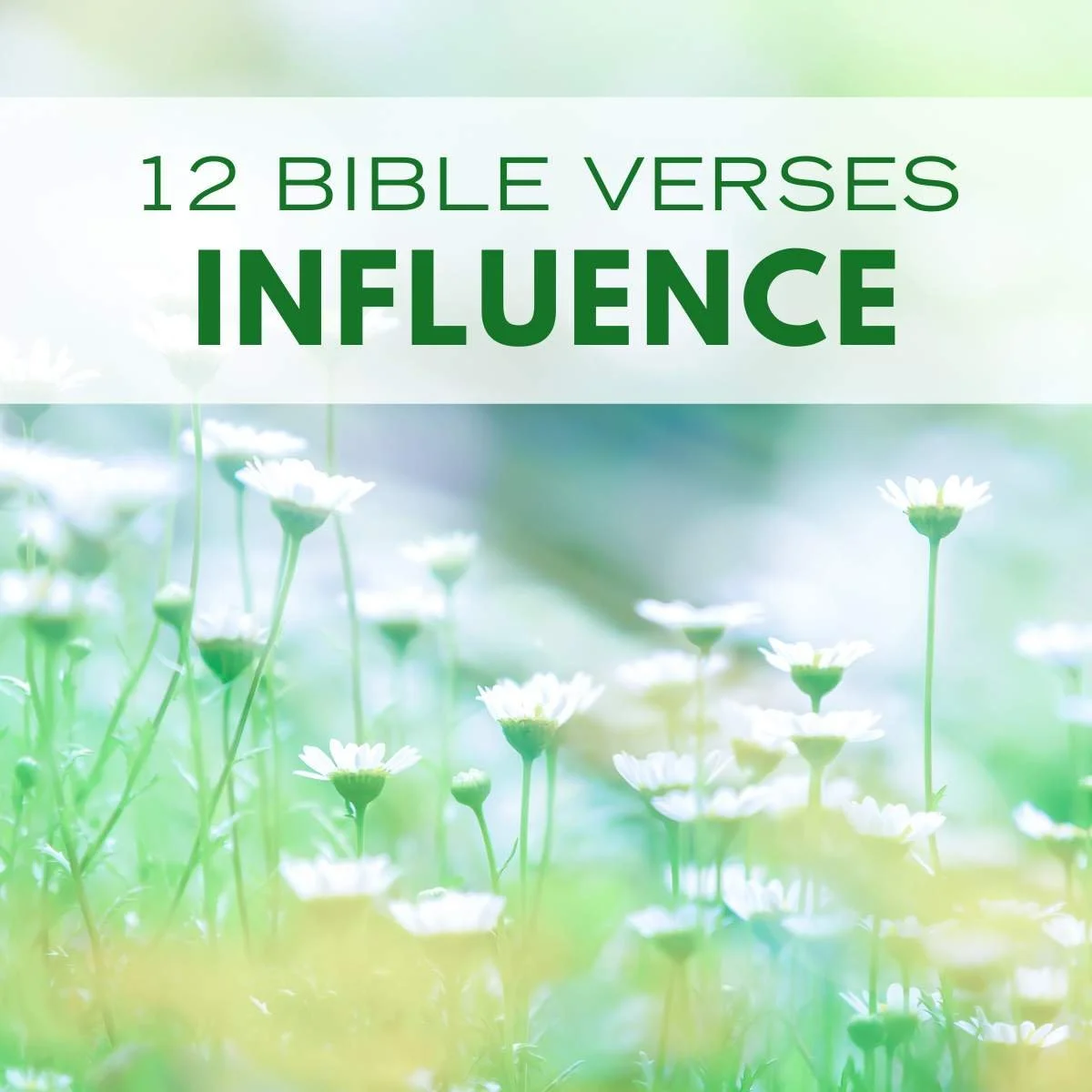 12 Bible Verses About Influence: Inspiring Change Through Faith