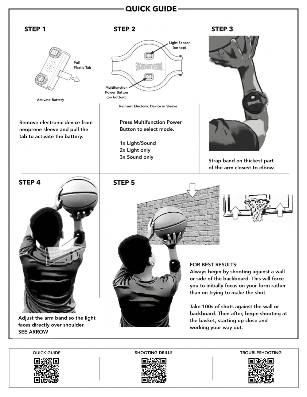 INSTRUCTION GUIDE Formerly Spalding Smart Shot