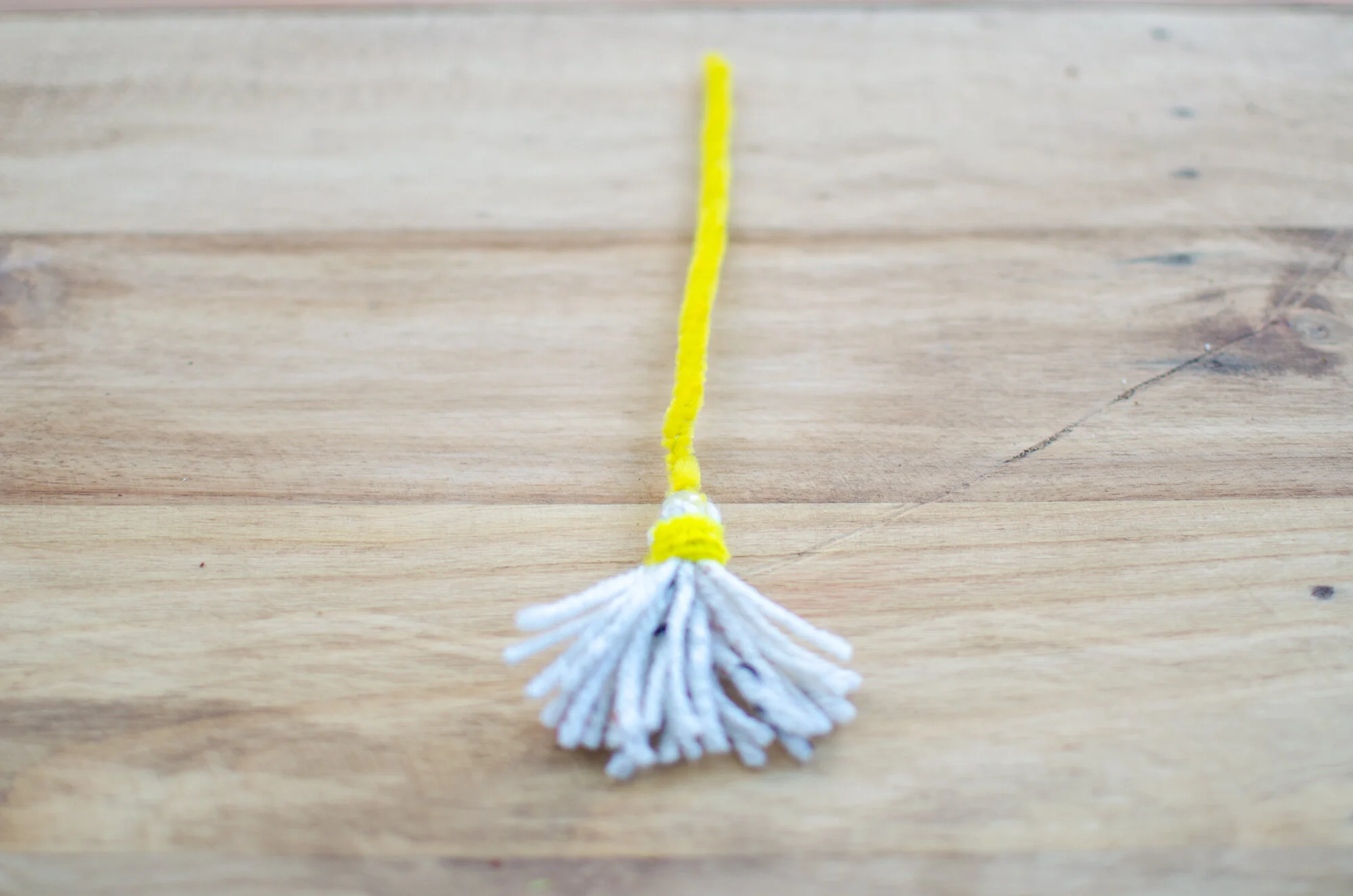 DIY: Pipe cleaner broom — Our Happy Tribe