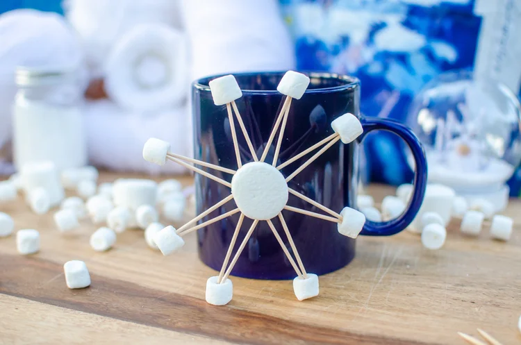 DIY: Edible snowflake — Our Happy Tribe