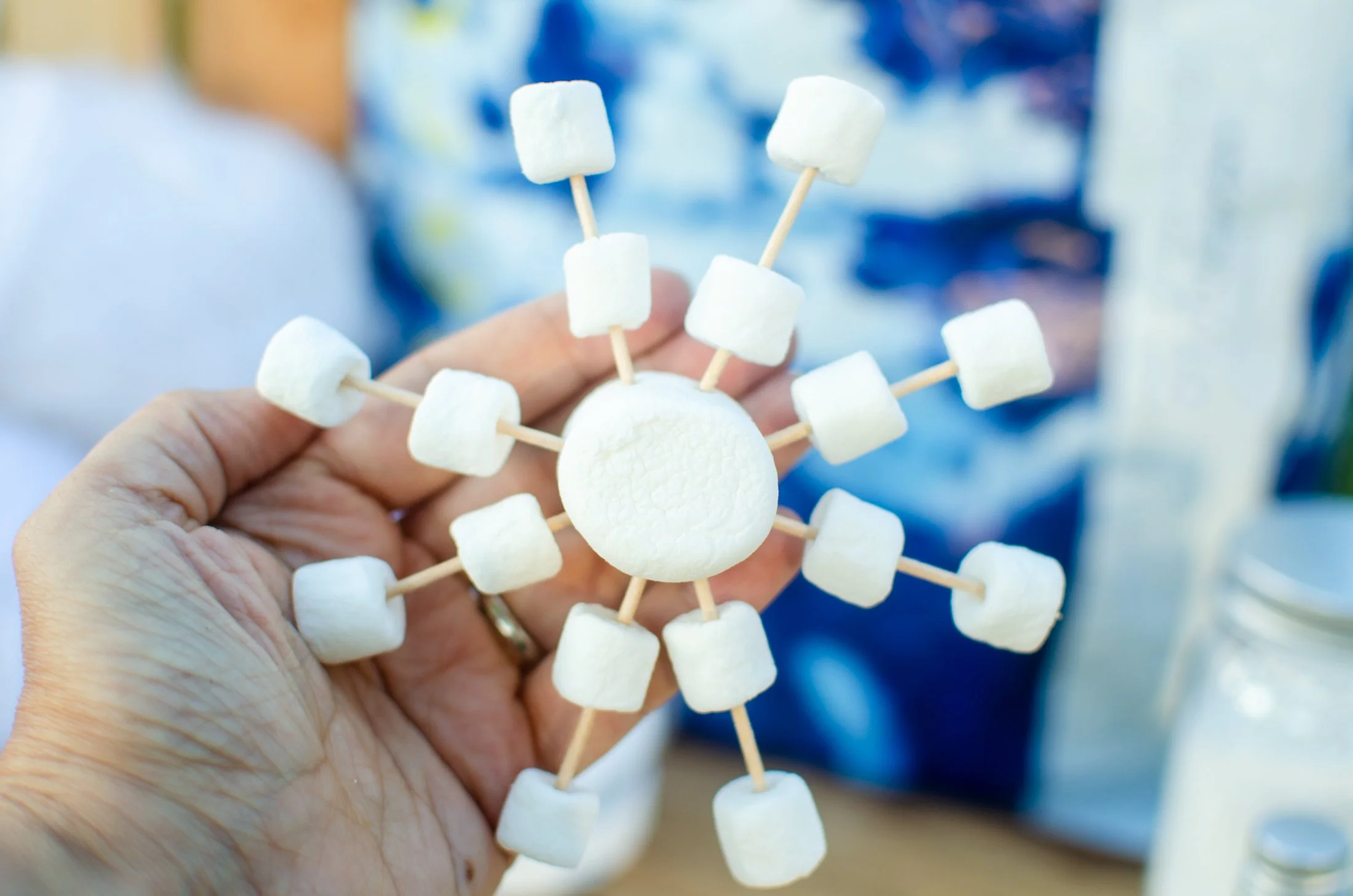 DIY: Edible snowflake — Our Happy Tribe