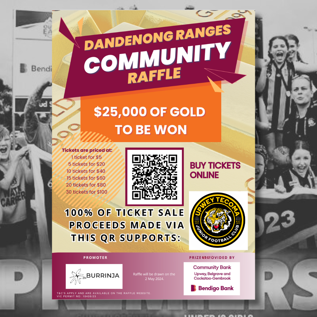 Whats On — Upwey Tecoma Junior Football Club