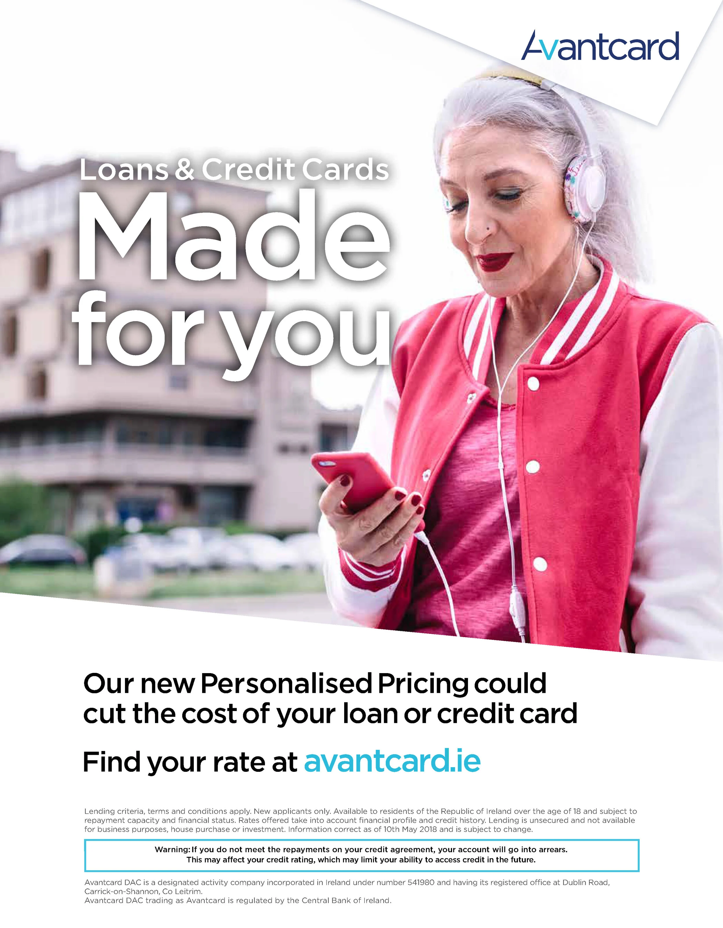 Avantcard Personal Loans — Dragon ⎟ Creative Agency Dublin