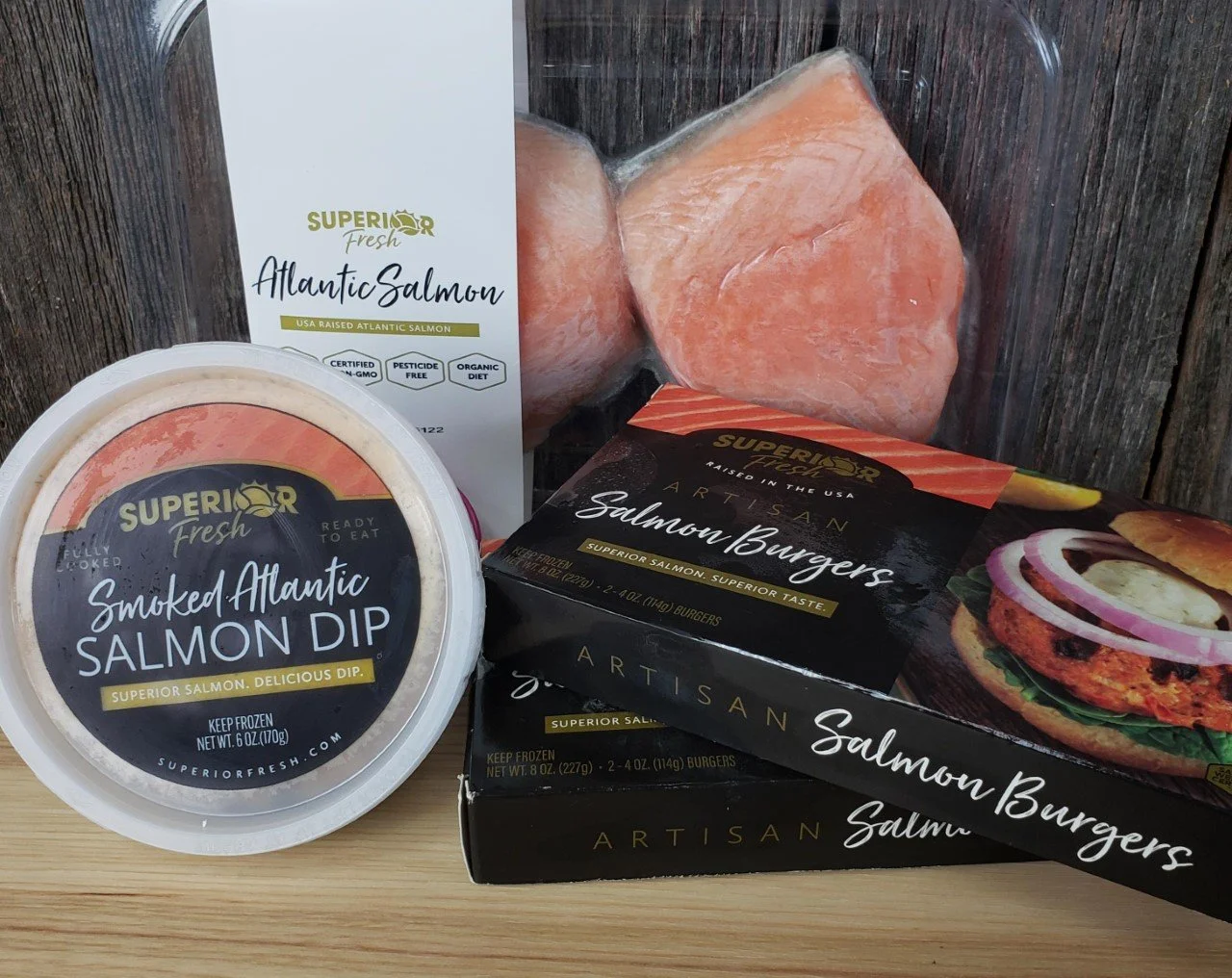 Atlantic Salmon Fillet, 2lbs — Superior Fresh