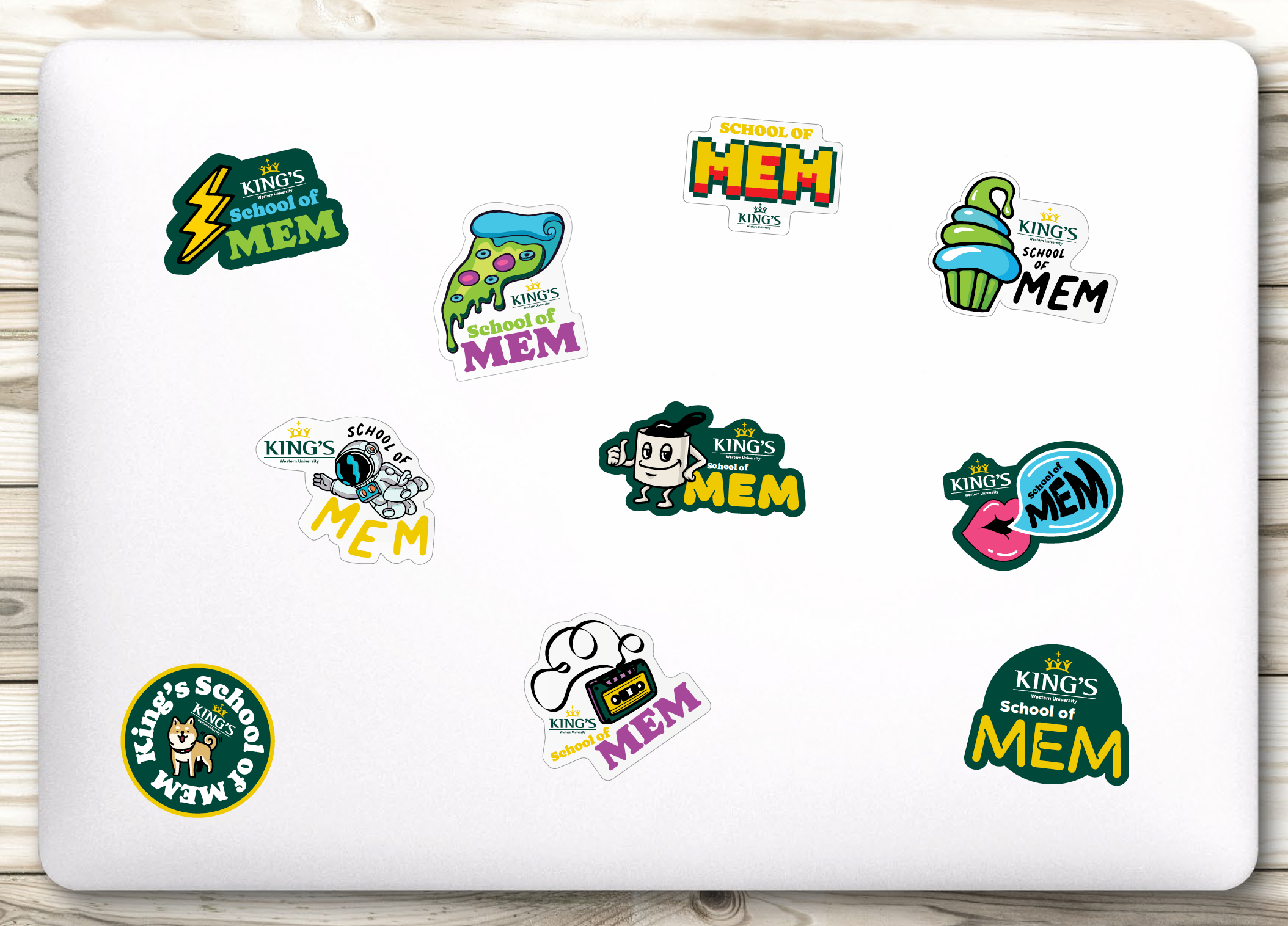 King's Stickers — carve brand + design