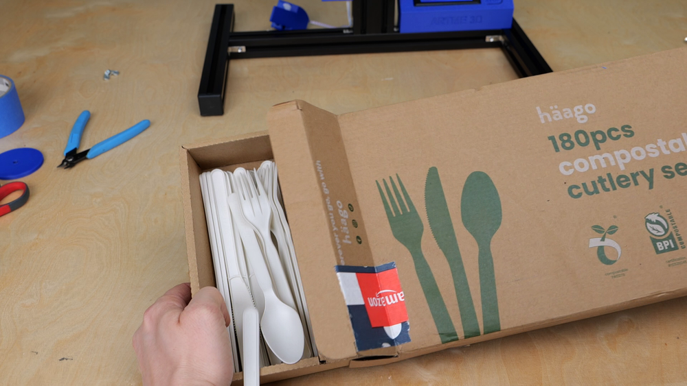 Recycling Plastic Cutlery into 3D Printing Filament — CNC Kitchen
