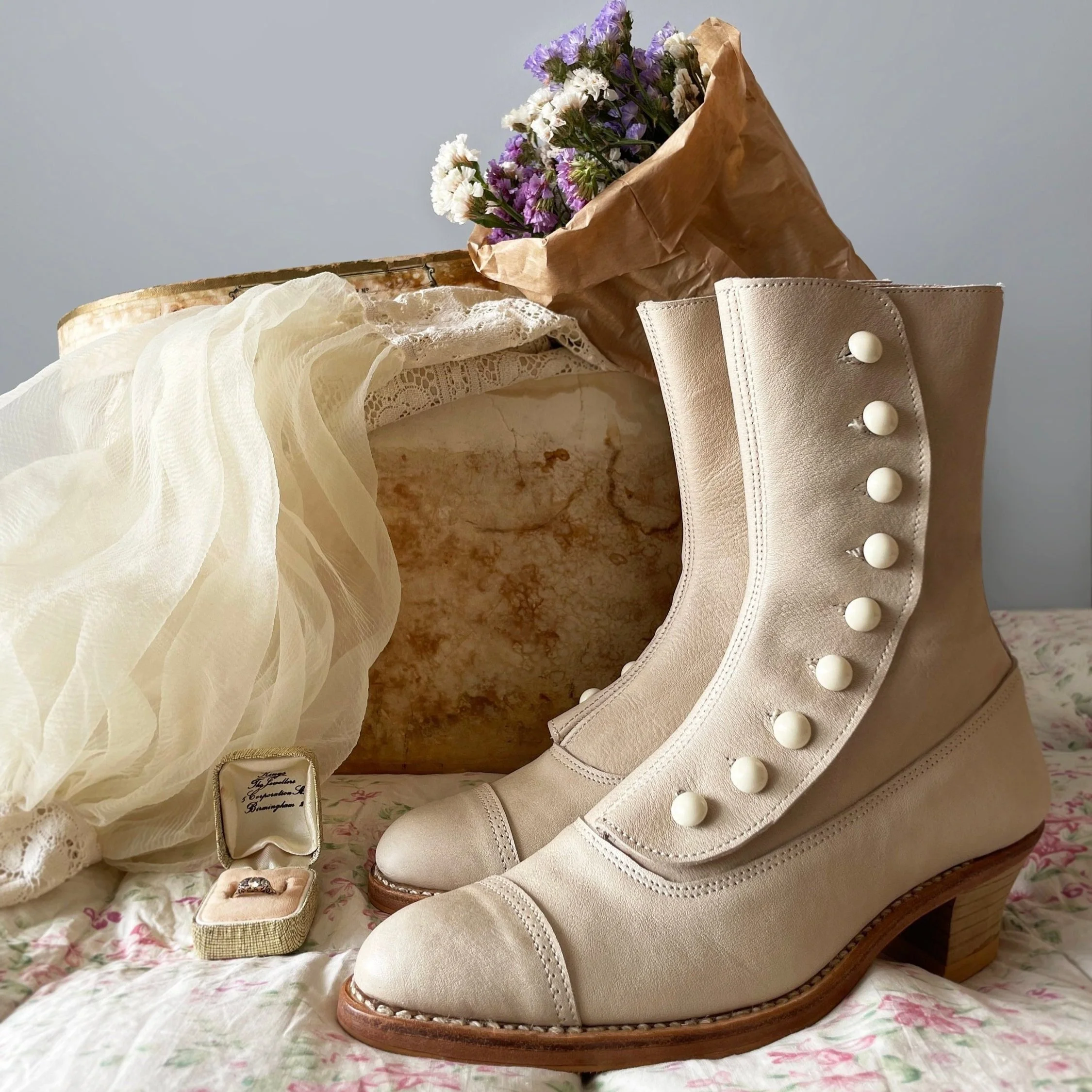 EARLY BIRDS! Stock in Production Victorian Ladies "Pointy toe" Lace up ...