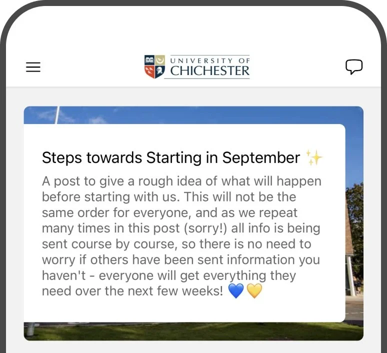 Case study - Chichester — CampusConnect