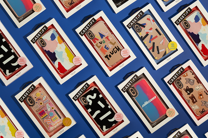 Casetify Brand Identity — LETTER A