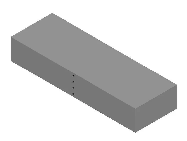 2.00 Inch ASME TOFD Scanner Block (American Society of Mechanical ...