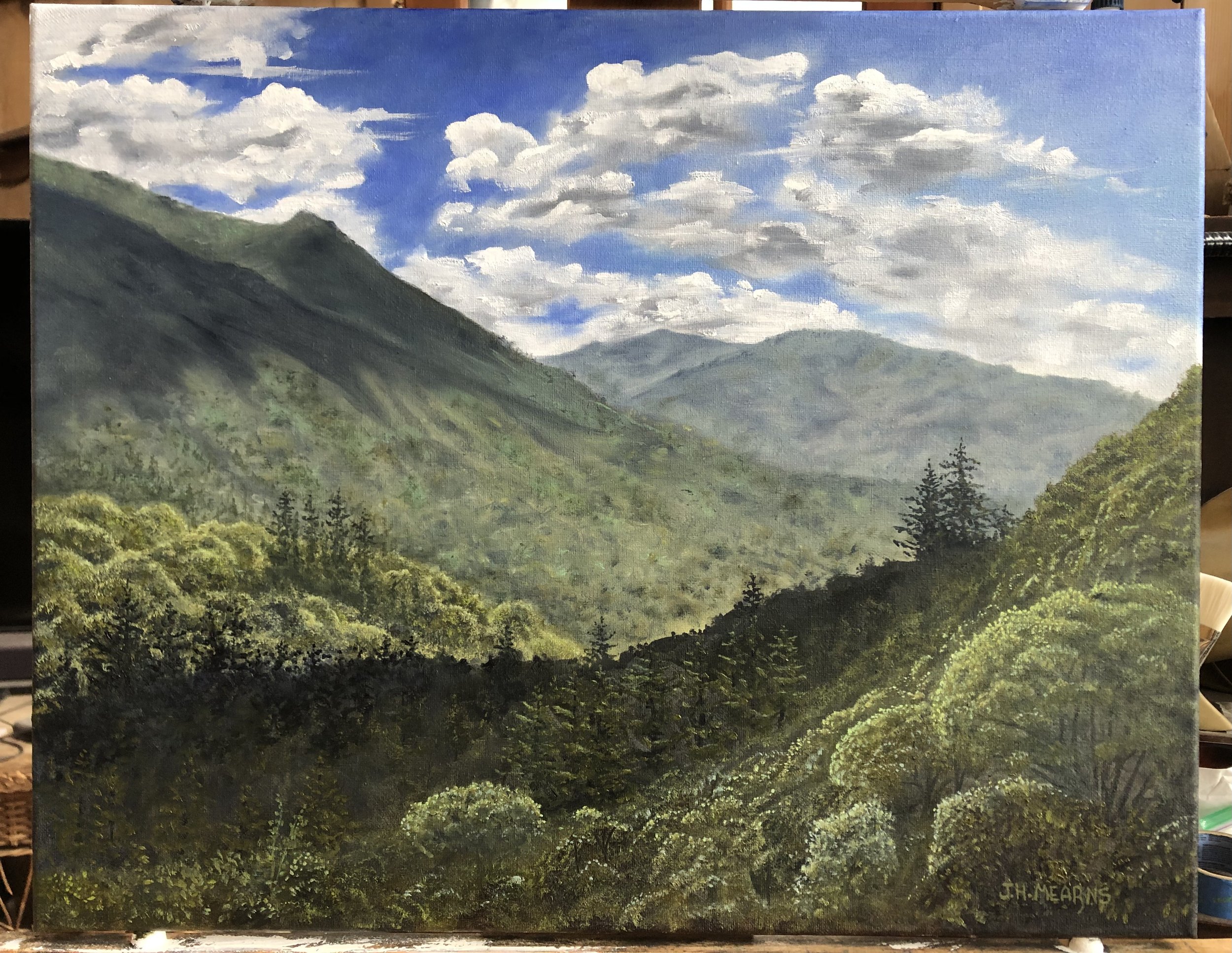 John Mearns Art - Paintings Big Sur