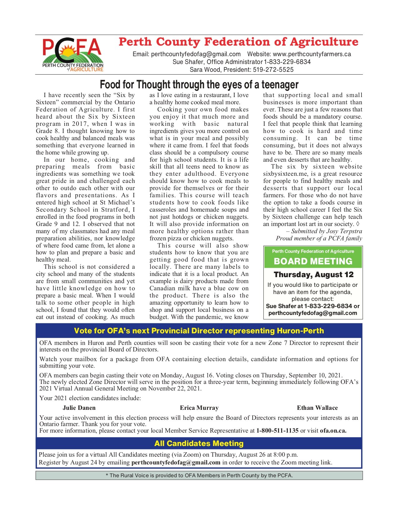 Perth County Federation of Agriculture