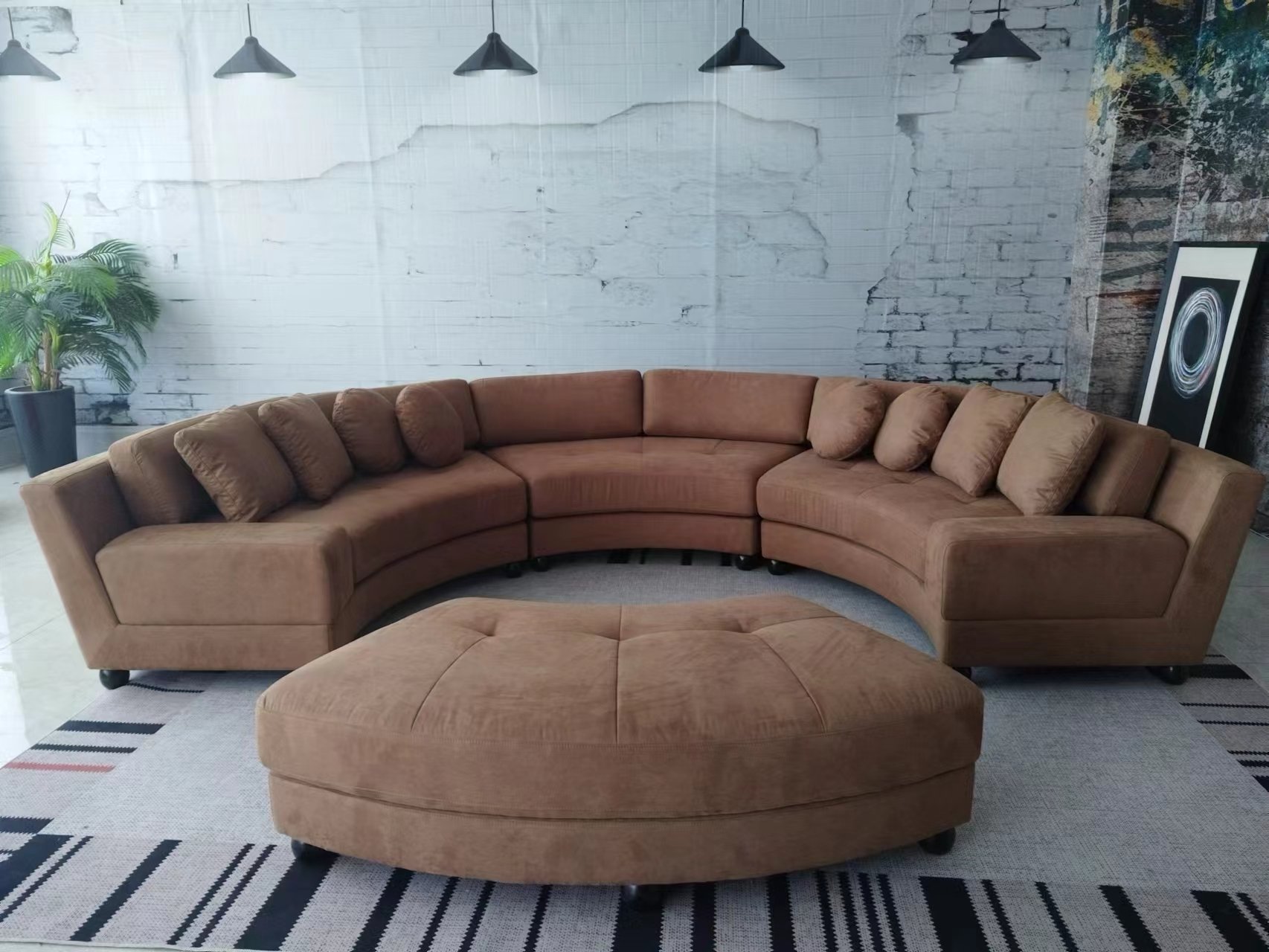 Circular Sectional Sofa Circle | Baci Living Room