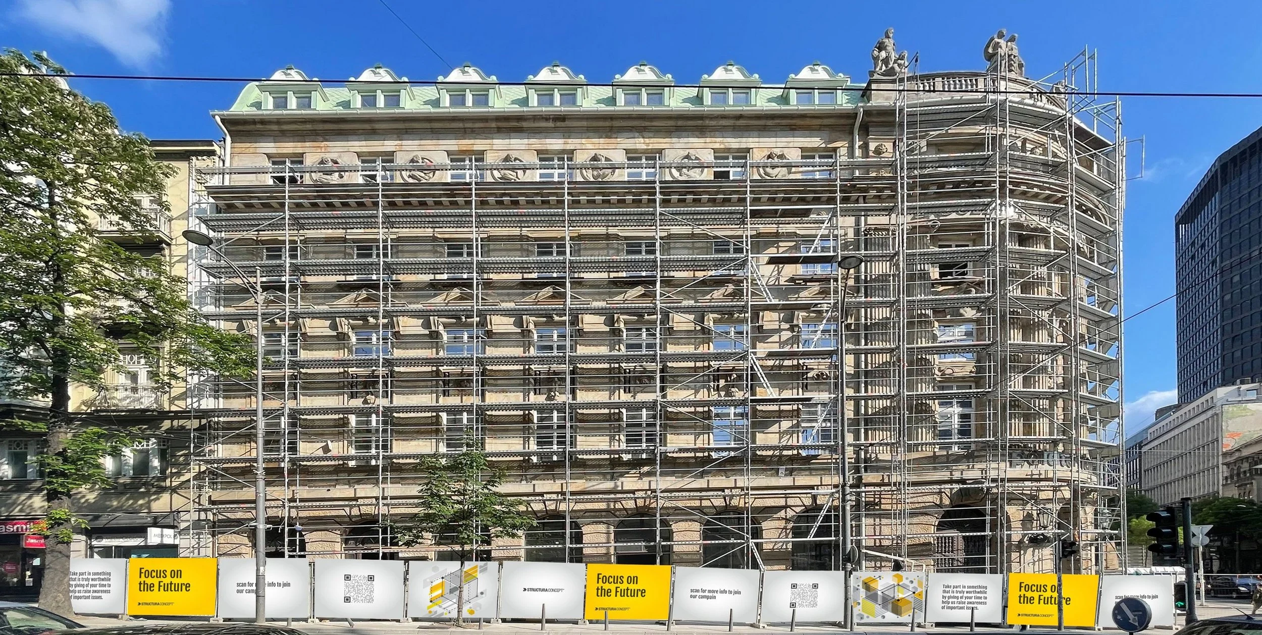 Palace of Science, Belgrade — STRUCTURA CONCEPT