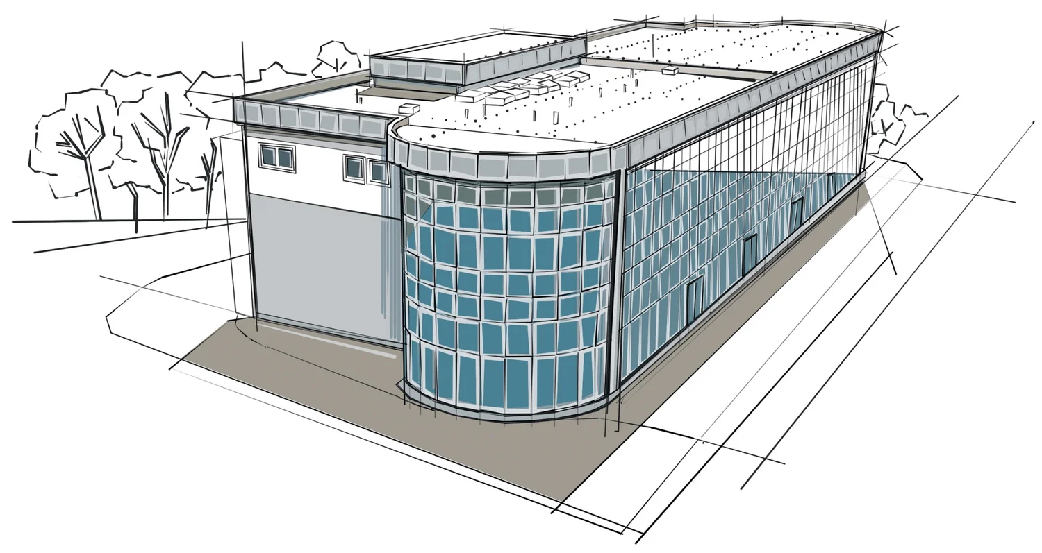 COMMERCIAL BUILDING, Zemun — STRUCTURA CONCEPT