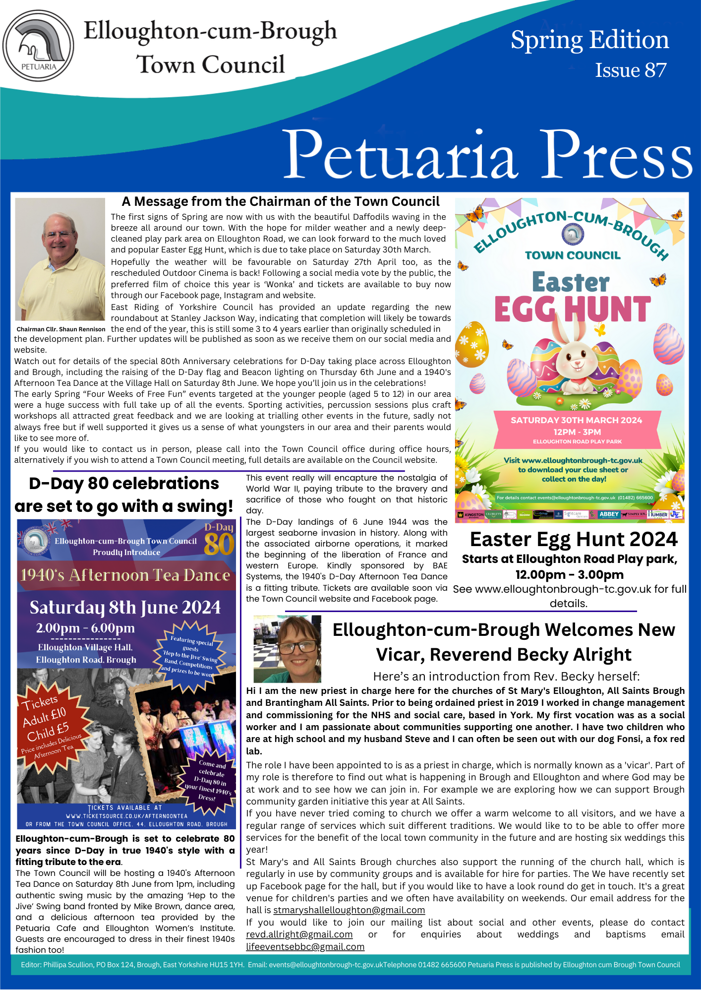 Latest Edition — Elloughton cum Brough Town Council