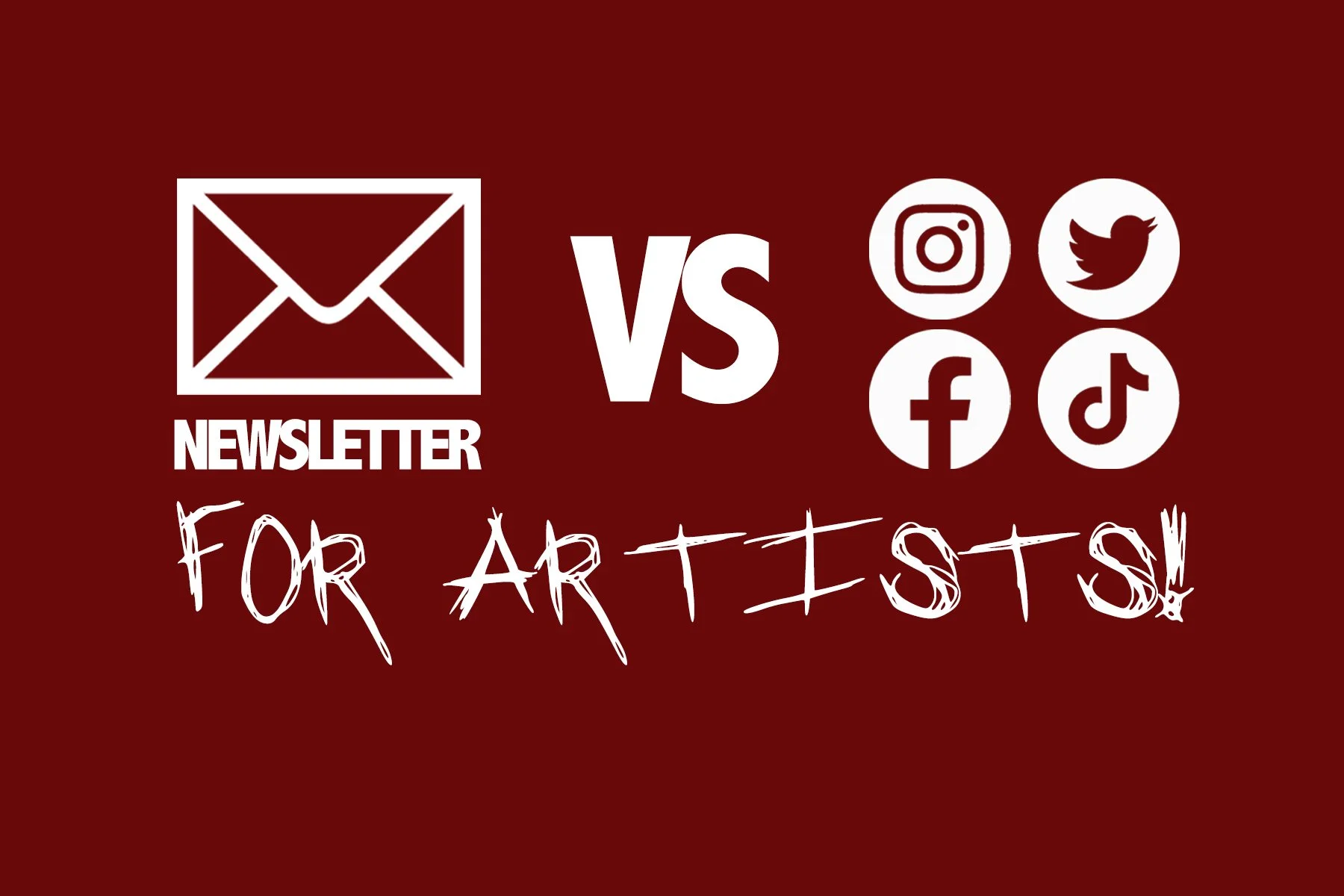 EMAIL VS SOCIAL MEDIA FOR ARTISTS. — CREATIVE NOWHERE LAND
