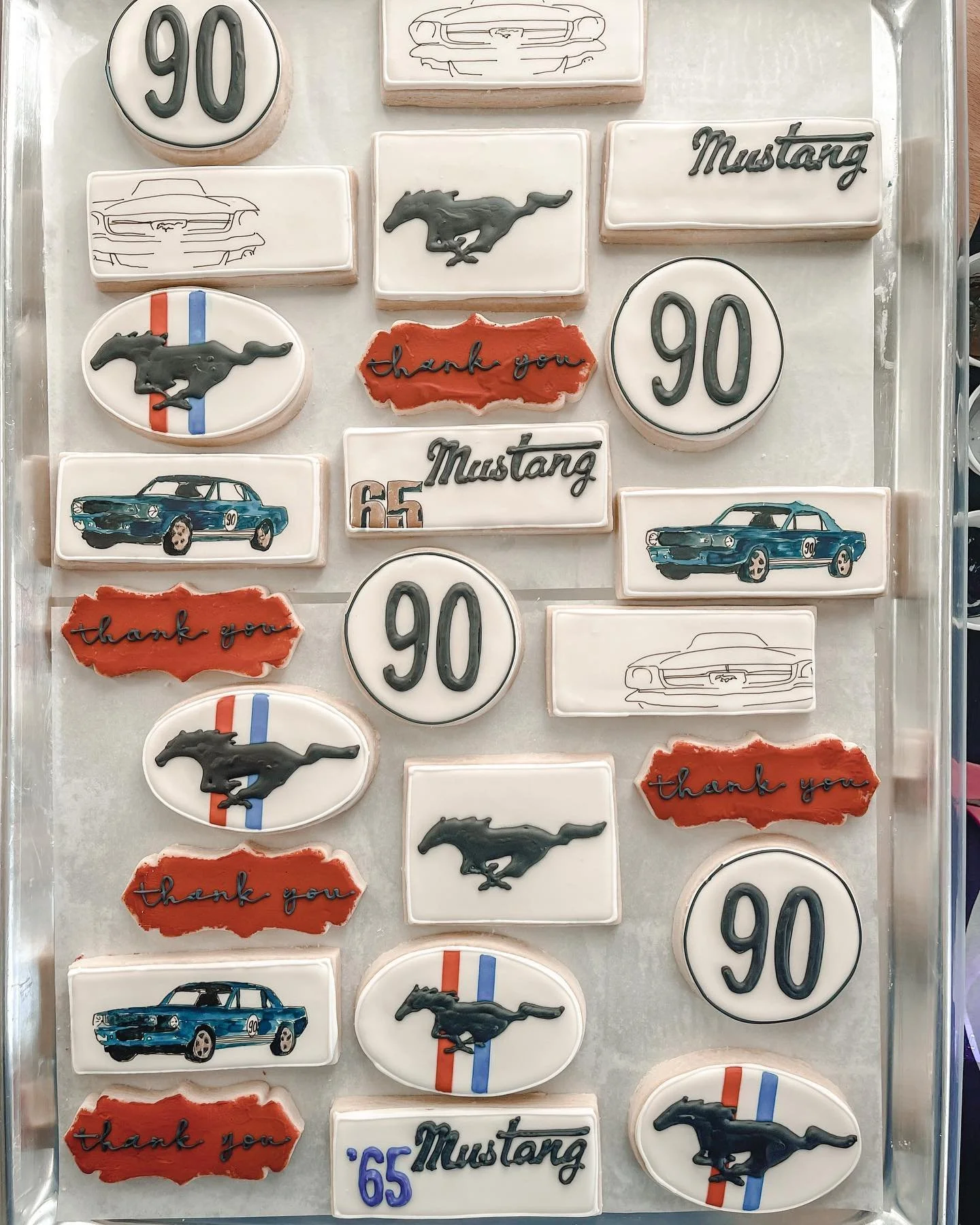 Gratitude Custom Cookies | Car Design | MH Cookie Shoppe # ...