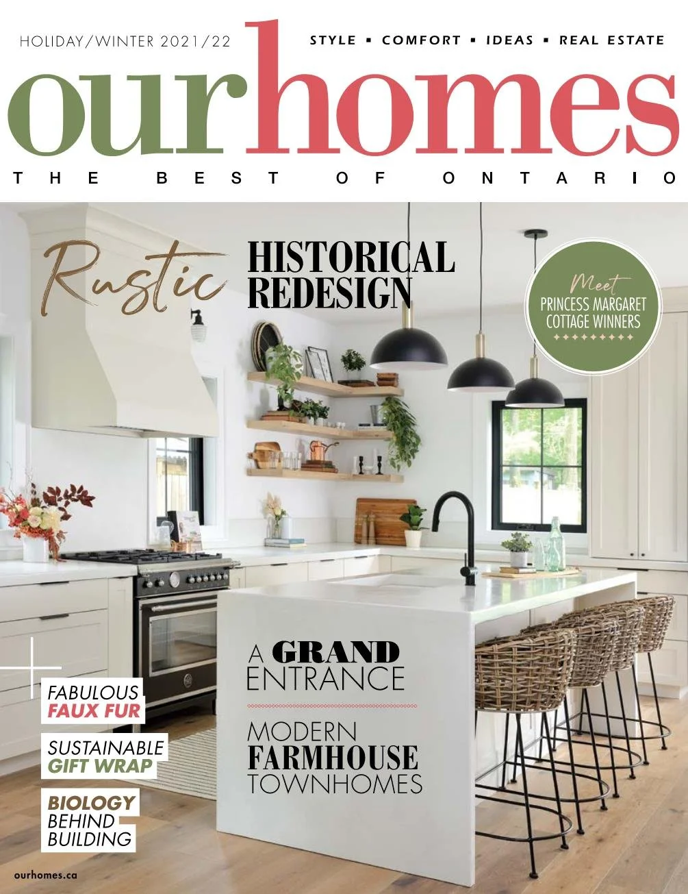 Best of Ontario / Toronto — OUR HOMES Magazine – Celebrating Life at Home