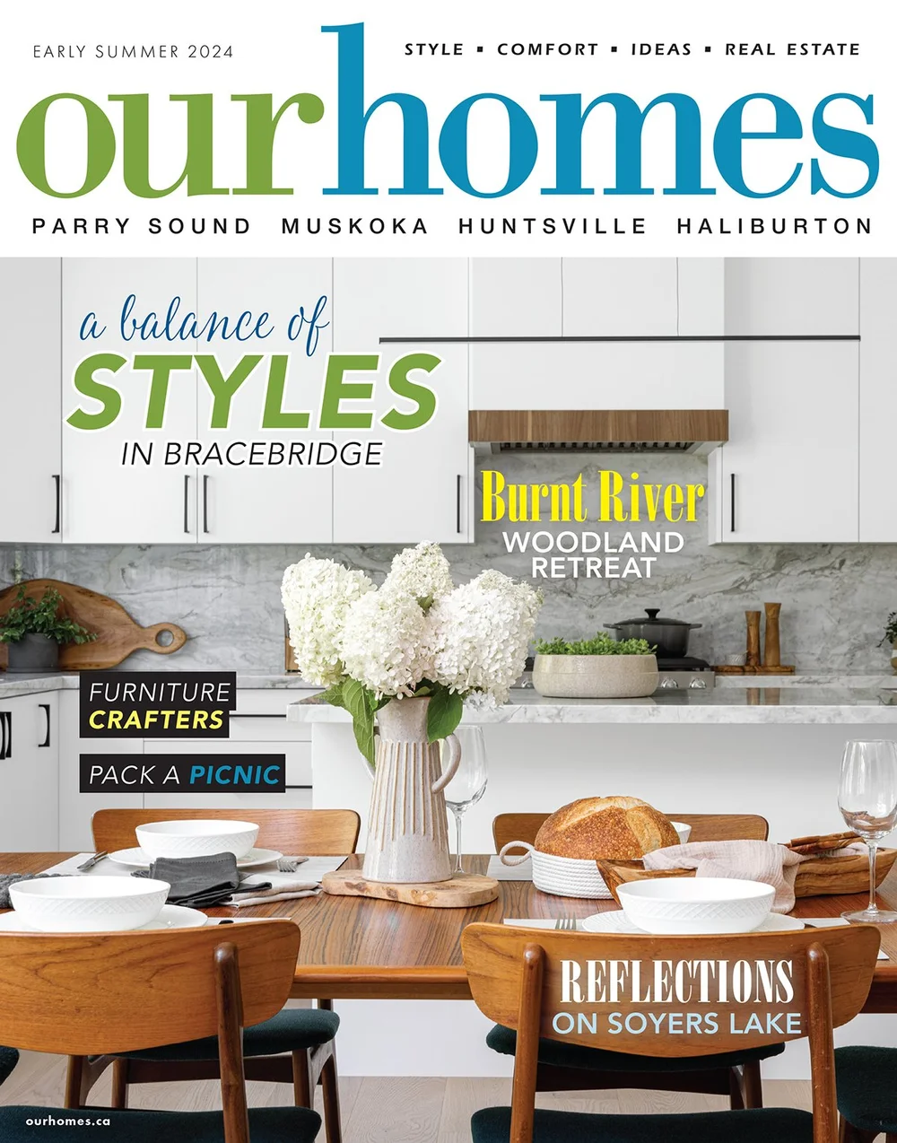OUR HOMES Magazine – Celebrating Life at Home